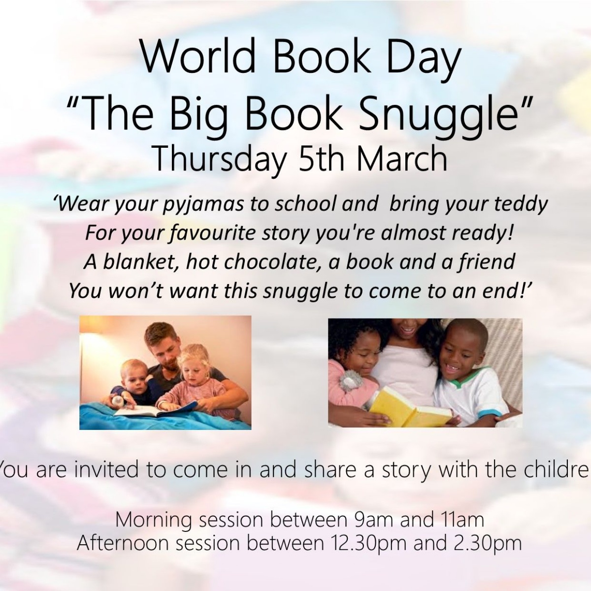 Peter Pan Nursery School - World Book Day 5th March 2020